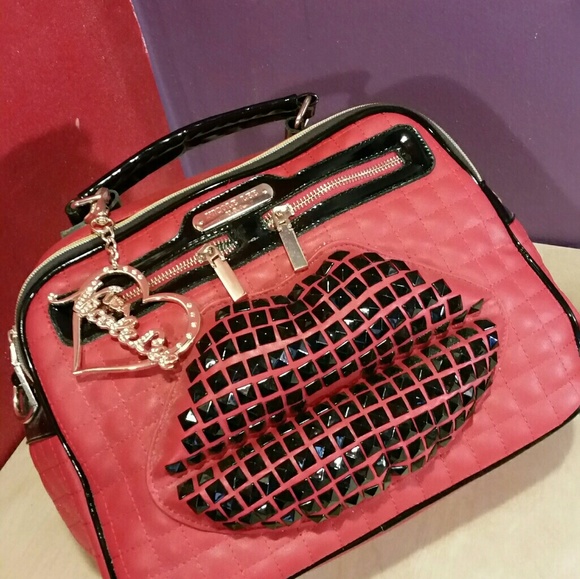 Nicole Lee | Bags | Original Nicolas Lee Miller Lips Handbag | Poshmark